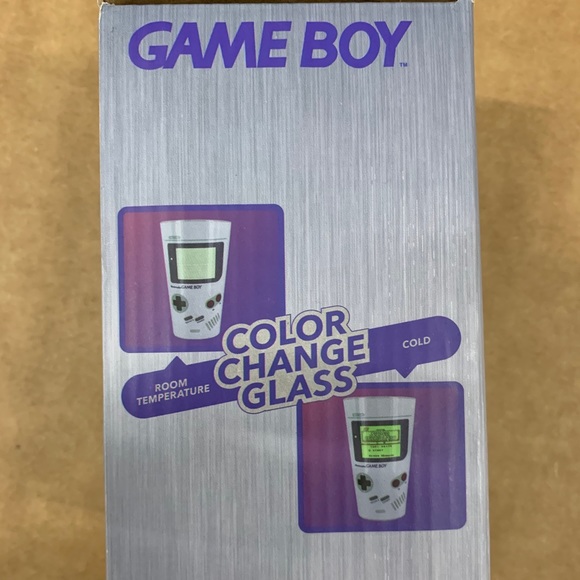 Paladone | Dining | Game Boy Color Changing Glass New Paladone Nintend ...